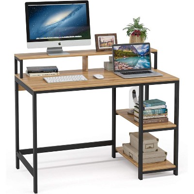 Tribesigns Computer Desk Industrial Writing Desk For Study, Pc Table ...