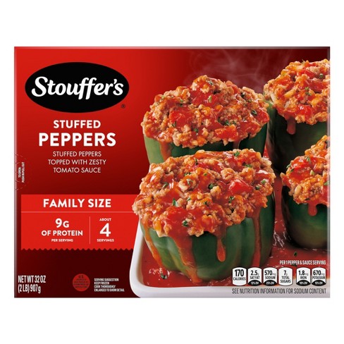 Stouffer s Family Size Frozen Stuffed Peppers 32oz Target