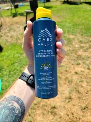 Oars + Alps Sunscreen Spray - Spf 50 - 6oz : Target