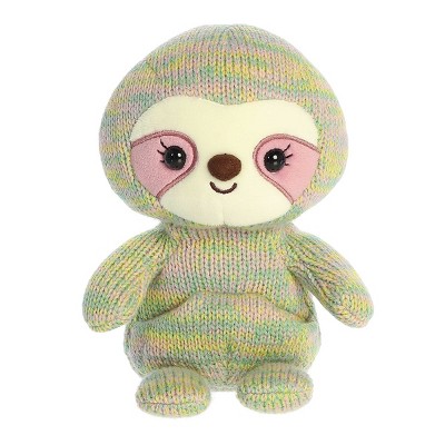 Aurora Medium Sloth Tubbie Wubbies Snuggly Stuffed Animal Brown 12 ...