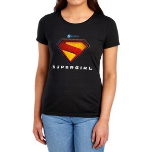 Women's Supergirl 2026 Full Color Shield Name Under T-Shirt : Target