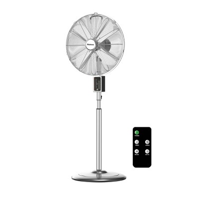 Holmes 16" Digital Oscillating 3-speed Metal Stand Fan With Remote ...
