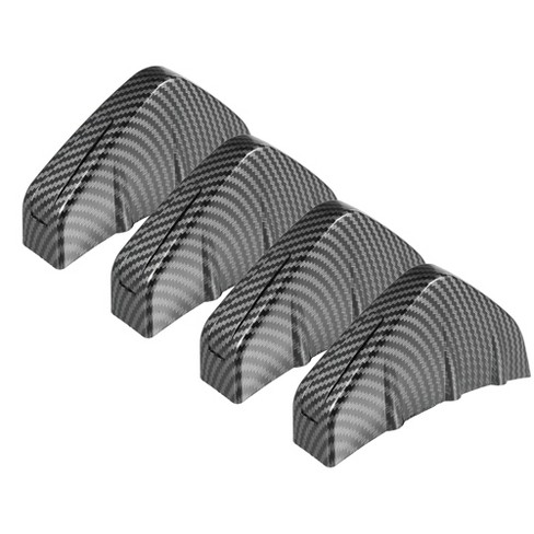 Unique Bargains Car Diffuser Universal Shark Fin Spoilers Carbon Fiber ...