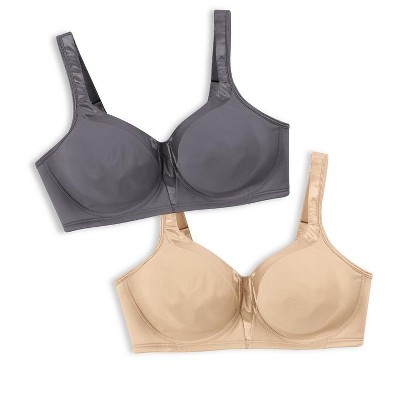 Playtex 18 Hour Silky Soft Smoothing Wireless Bra, 2-pack : Target