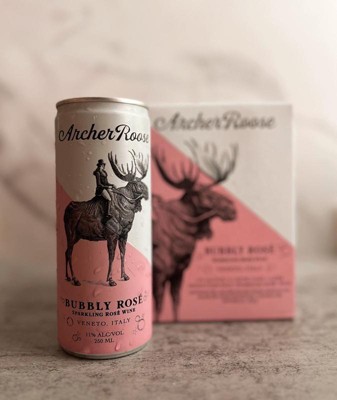 Archer Roose Bubbly Rose - 4pk/250ml Cans : Target