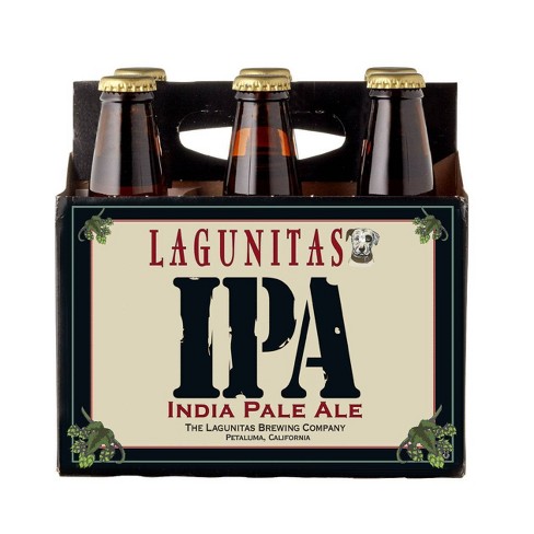 Lagunitas Ipa Beer - 6pk/12 Fl Oz Bottles : Target