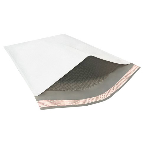 Uoffice 100 Poly Bubble Mailer Bags 12.5x19" - #6 Envelopes White Self ...