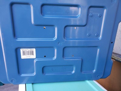 Gracious Living Medium Sized Plastic Curbside 17 Gallon Home Or Office ...