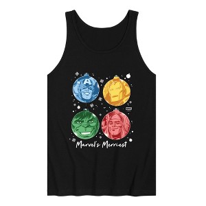 Men's - Marvel - Merriest Bulbs Graphic Tank Top : Target