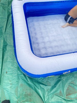 Poolmaster 53" X 16" Inflatable Kiddie Swimming Pool For Big Fun Summer ...