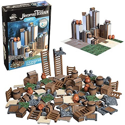 Monster Adventure Terrain- 121pc Painted Specialty Accessories And ...