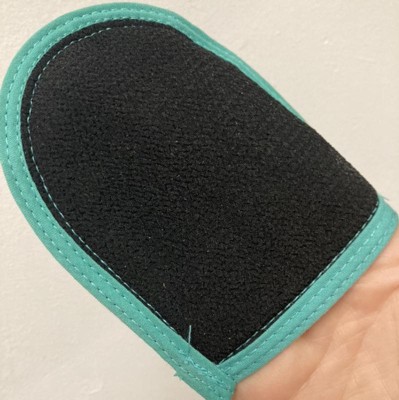 Dermasuri Exfoliating Face Mitt Scrub Scrubber - 1ct : Target