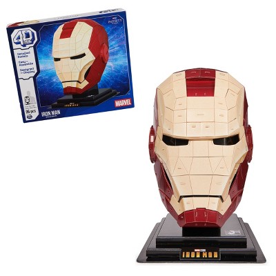 4d Build - Marvel Iron Man Model Kit Puzzle 96pc : Target
