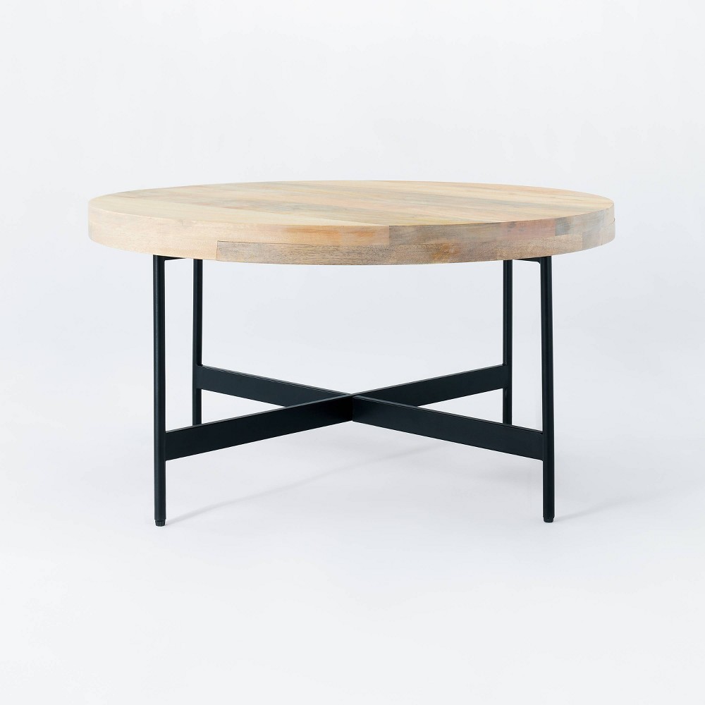 Villa Park Round Wooden Coffee Table