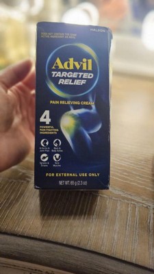 Advil Targeted Relief Pain Relieving Cream with Massage Applicator - 2 ...