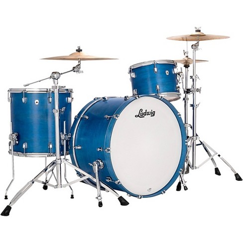 Ludwig Neusonic 3-piece Pro Beat Shell Pack With 24" Bass Drum Satin ...