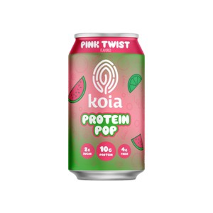 Koia Pink Twist Protein Pop - 10g Clear Plant Protein - 2g Sugar - 4g ...