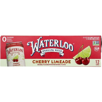 Waterloo Peach Sparkling Water - 8pk/12 Fl Oz Cans : Target