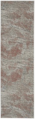 Nourison Rustic Textures Indoor Area Rug Light Grey/blue 2'2" X 7'6 ...