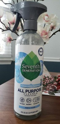 Seventh Generation Lemongrass Citrus Disinfecting Bathroom Cleaner ...