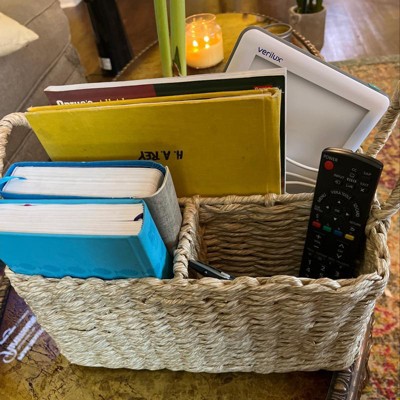 Woven Diaper Caddy With Dividers - Cloud Island™ Natural Woven : Target