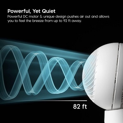 IRIS USA WOOZOO Fan with Remote, Oscillating Fan, Desk Fan, Table Air ...