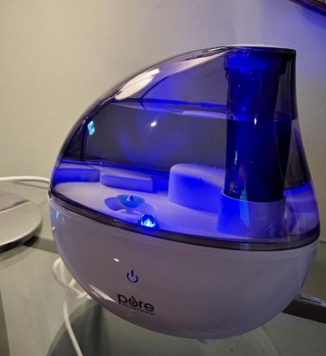 Pure Enrichment Mistaire Ultrasonic Cool Mist Humidifier Silver : Target