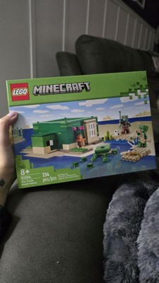 Lego Minecraft The Turtle Beach House Construction Toy 21254 : Target