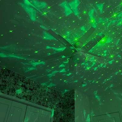 Led Galaxy Projector Laser Star Lights With Remote Black - West & Arrow ...