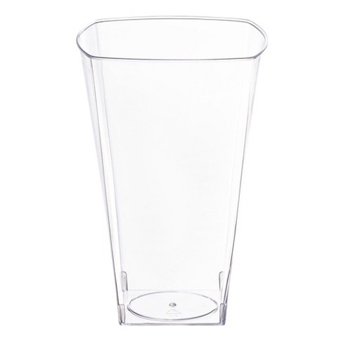 Smarty Had A Party 10 Oz. Clear Square Plastic Cups (336 Cups) : Target