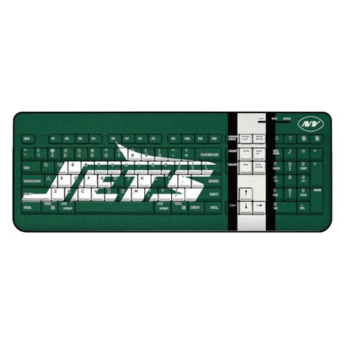 Keyscaper New York Jets Stripe Wireless Usb Keyboard : Target