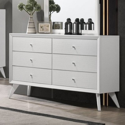 Acme Furniture 42" Dresden Ii Decorative Storage Drawers Bone White ...
