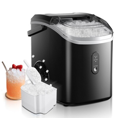 Simzlife 26lbs Ice Makers Countertop - 9 Cubes In 6 Mins, Portable Ice ...