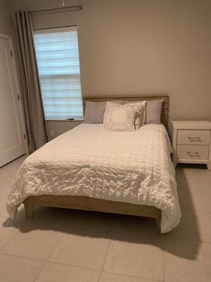 Queen Oliah Platform Bed Natural - Signature Design By Ashley : Target
