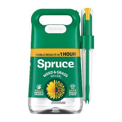 Spruce Weed And Grass Killer Powered Starter Kit 64oz : Target