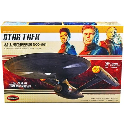 Skill 2 Snap Model Kit U.s.s. Enterprise Ncc-1701 "star Trek Ii: The ...