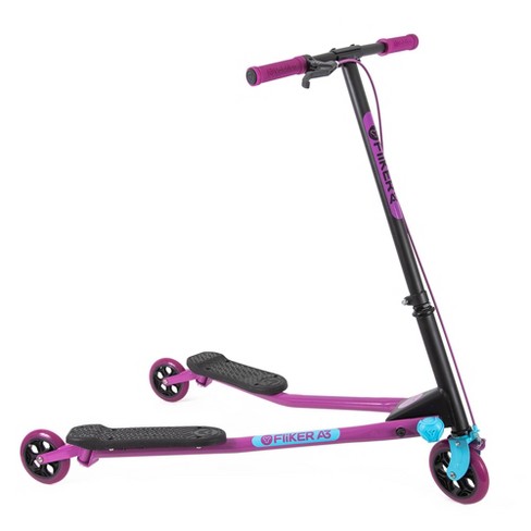 Yvolution Fliker Kids Kick Scooter Purple Target