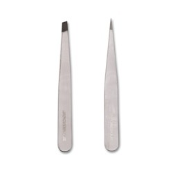 Trim Compact Slant Point Tweezers - 2 Pack : Target