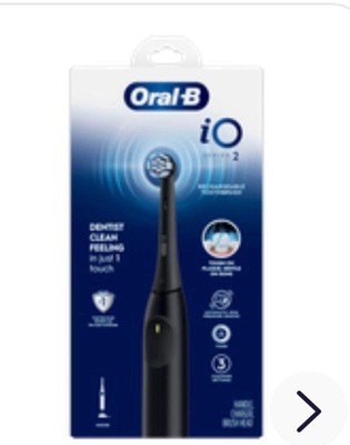 Oral-B iO Series 2 Electric Toothbrush Starter Kit - Night Black : Target