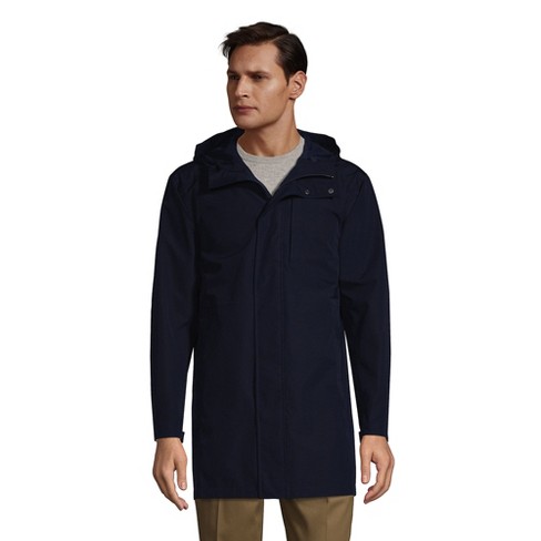 Lands' End Men's Waterproof Hooded Raincoat : Target