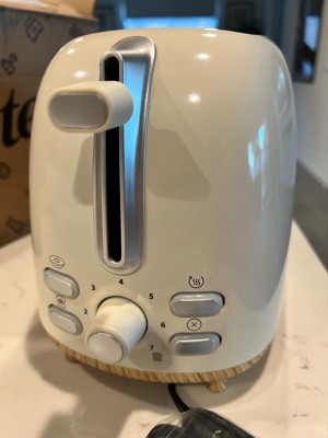 Oster 2-slice Toaster Stainless Steel With Extra-wide Slots Oat Milk ...
