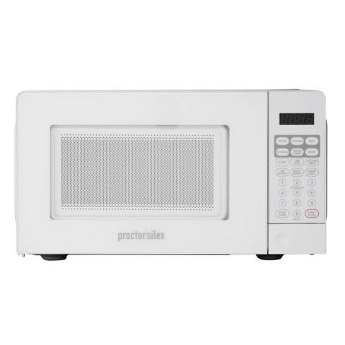 Proctor Silex 700w 0.6cu Ft Countertop Microwave Oven White : Target