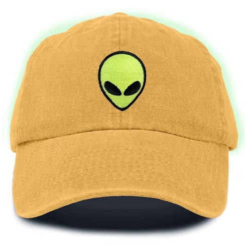 Dalix Alien Embroidered Ufo Dad Hat Cotton Baseball Cap Adjustable Mens ...