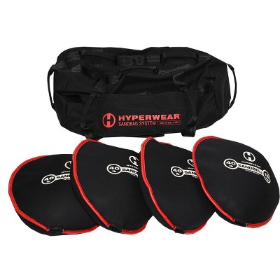 Hyperwear Assortment Workout Sandbag System With Pre-filled Sandbell ...