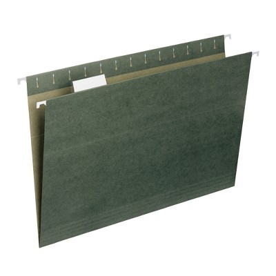 Smead Hanging File Folder With Tab, 1/5-cut Adjustable Tab, Legal Size ...