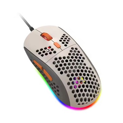 Core Electro Lightweight Honeycomb Rgb Light Wired Mouse : Target