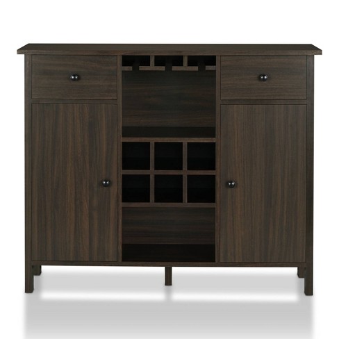 Ridsley Multi Storage Buffet Wenge - Mibasics : Target