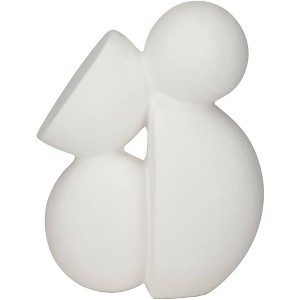 Studio 55d Synchronic 9 3/4" High Matte White Ceramic Figurine : Target