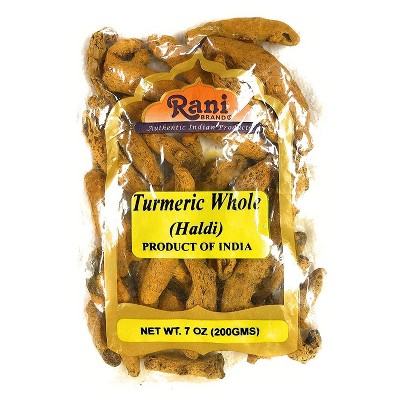 Turmeric (haldi) Root Whole, Dried - 7oz (200g) - Rani Brand Authentic ...