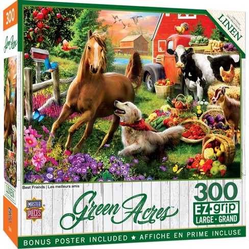 Masterpieces 300 Piece Ez Grip Jigsaw Puzzle - Best Friends - 18"x24 ...